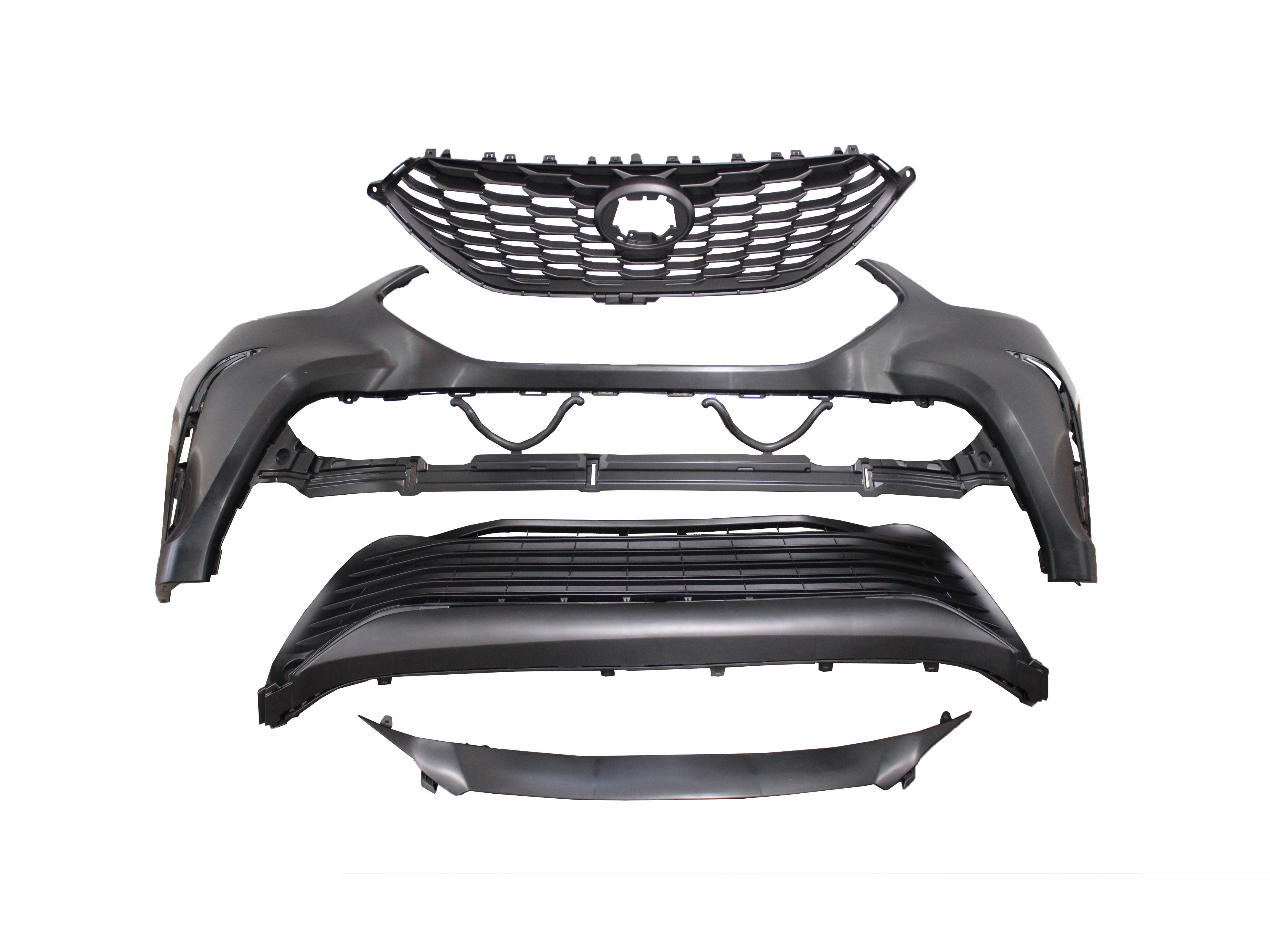 For 2021 2022 2023 Toyota Highlander XSE Front Bumper 4PCS XSE ...