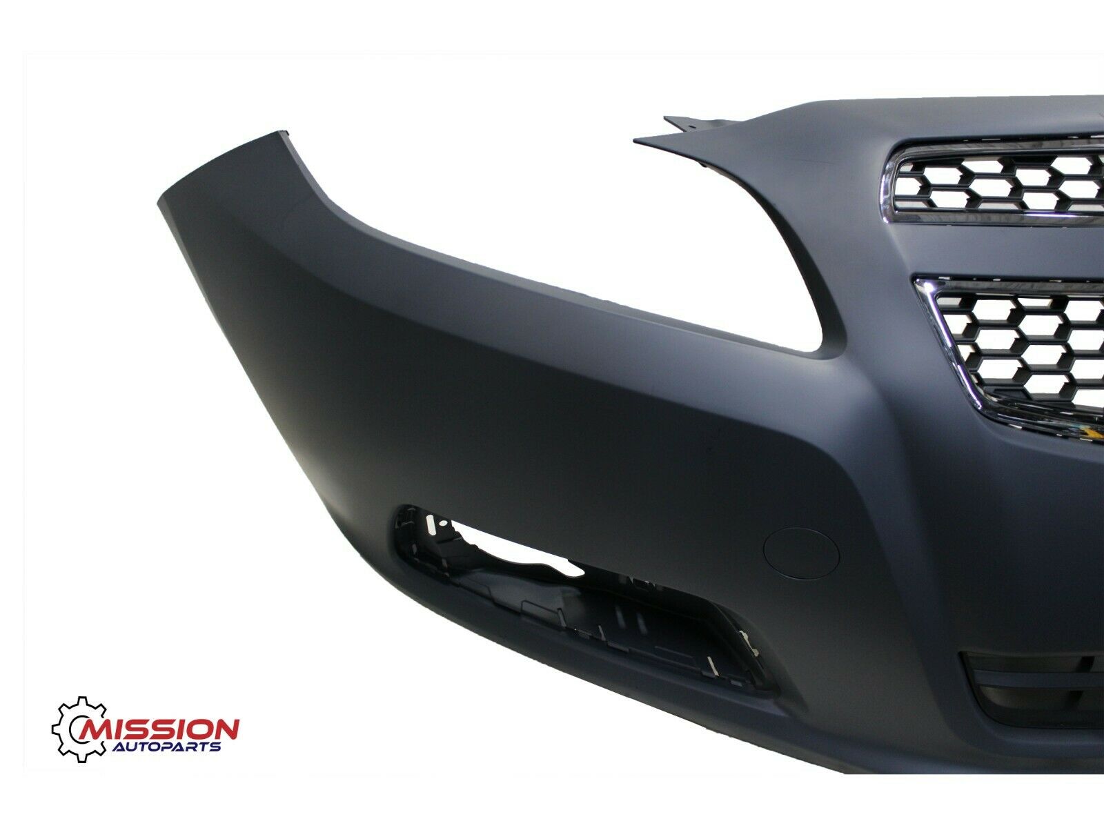 For 2013 Chevrolet Chevy Malibu Front Bumper Upper Center Lower Grill